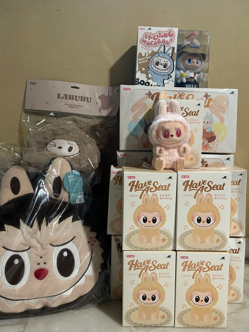 Labubu The Monsters V1/ V2/ Fall in wild/ Labubu big head Backpack ...