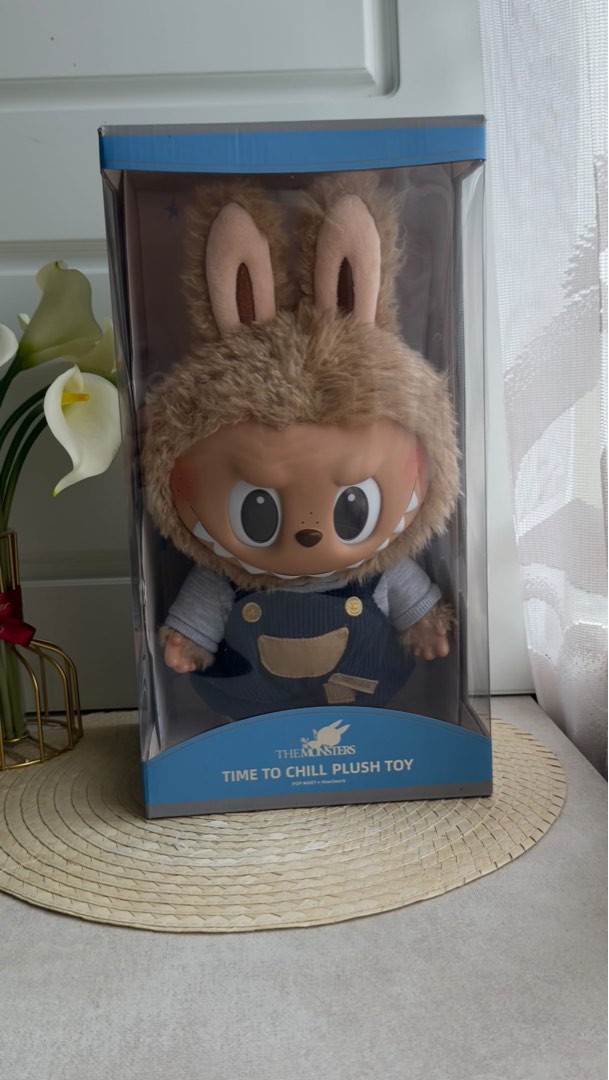 Labubu time to chill open seals original popmart, Toys & Collectibles ...