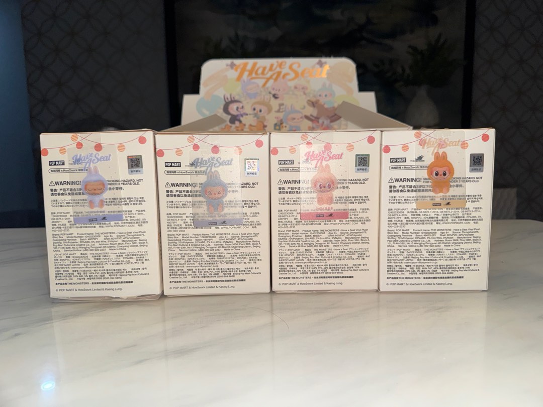 Labubu V2 ( bottom box opened & fully sealed Foil), Hobbies & Toys ...