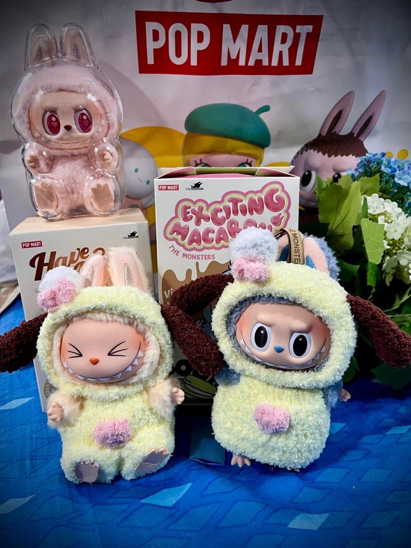 Labubu V2 Have A Seat HeHe SiSi DaDa ZiZi BaBa QuQu, Hobbies & Toys ...