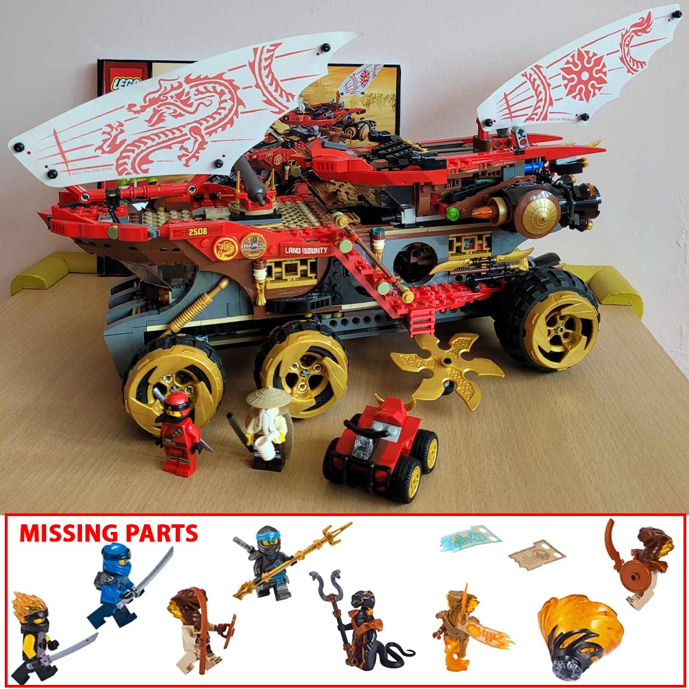 LEGO Ninjago Land Bounty 70677 ( Preloved ), Hobbies & Toys, Toys ...