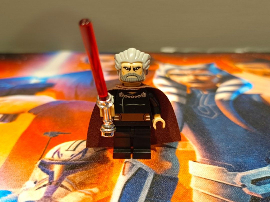 LEGO Star Wars Count Dooku minifigure sw0224, Hobbies & Toys, Toys ...