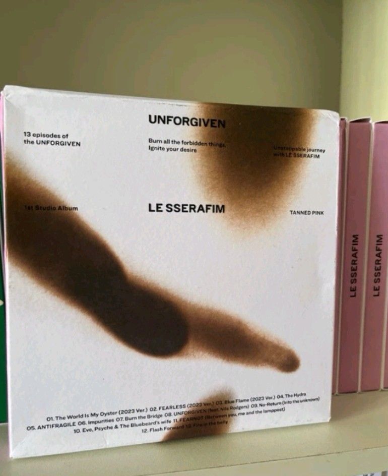 Lesserafim unforgiven unsealed album, Hobbies & Toys, Collectibles ...