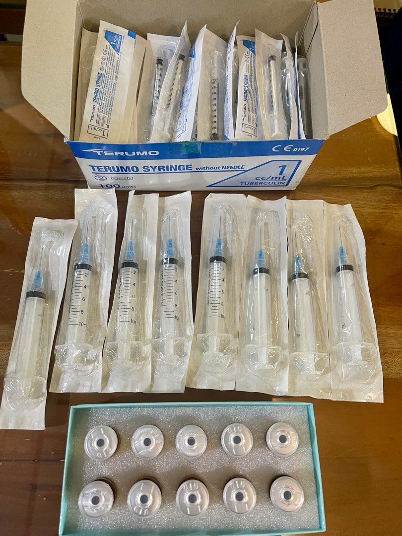 Lipo Lab ( 10 vials fat melting injection w/ free syringes and needles ...