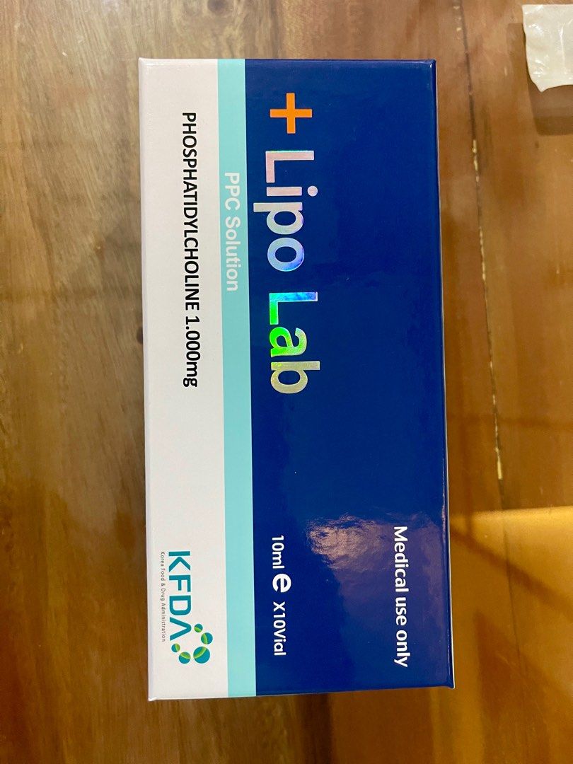 Lipo Lab ( 10 vials fat melting injection w/ free syringes and needles ...