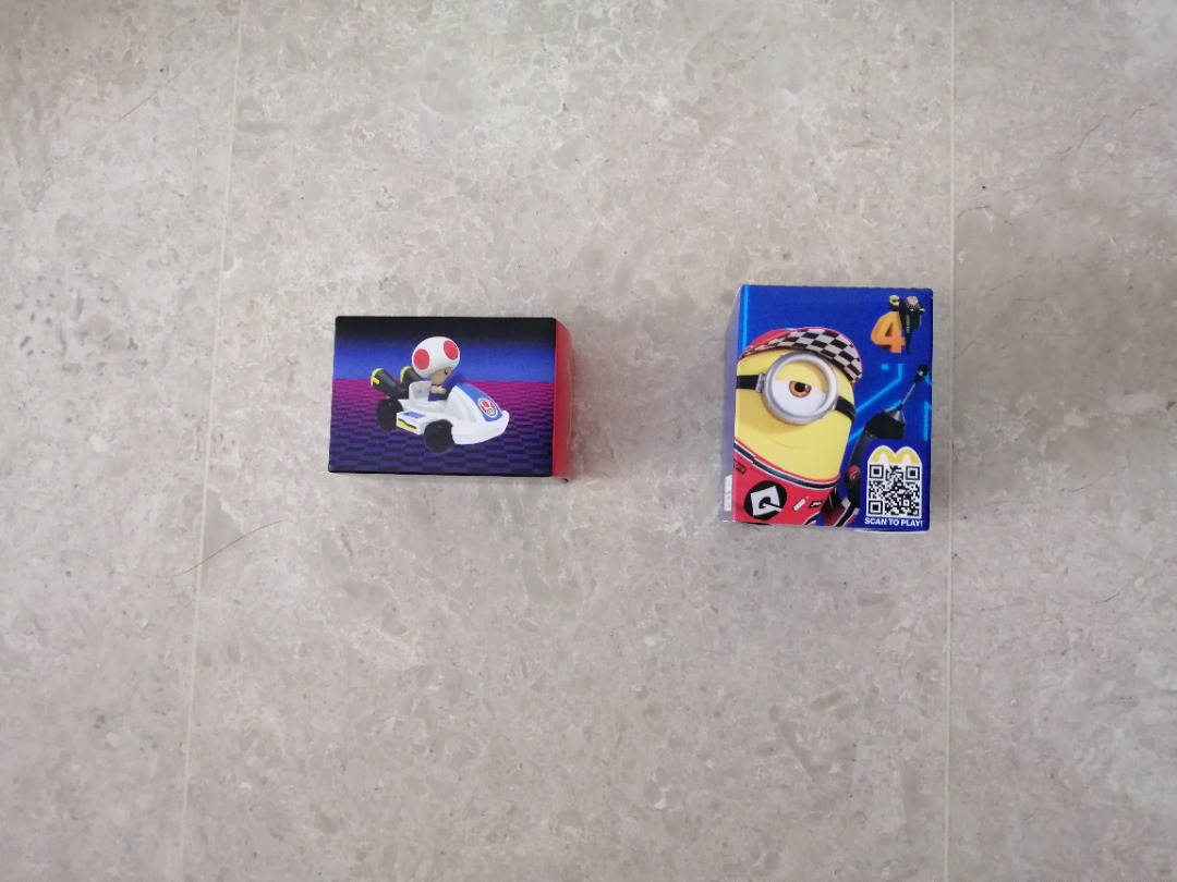Mcdonald Minion and Toad, Hobbies & Toys, Toys & Games on Carousell