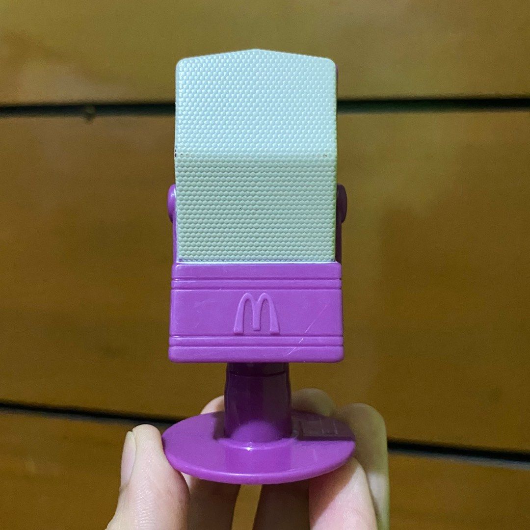 Mcdonalds Microphone Toy Happy Meal Mcdo, Hobbies & Toys, Toys & Games ...