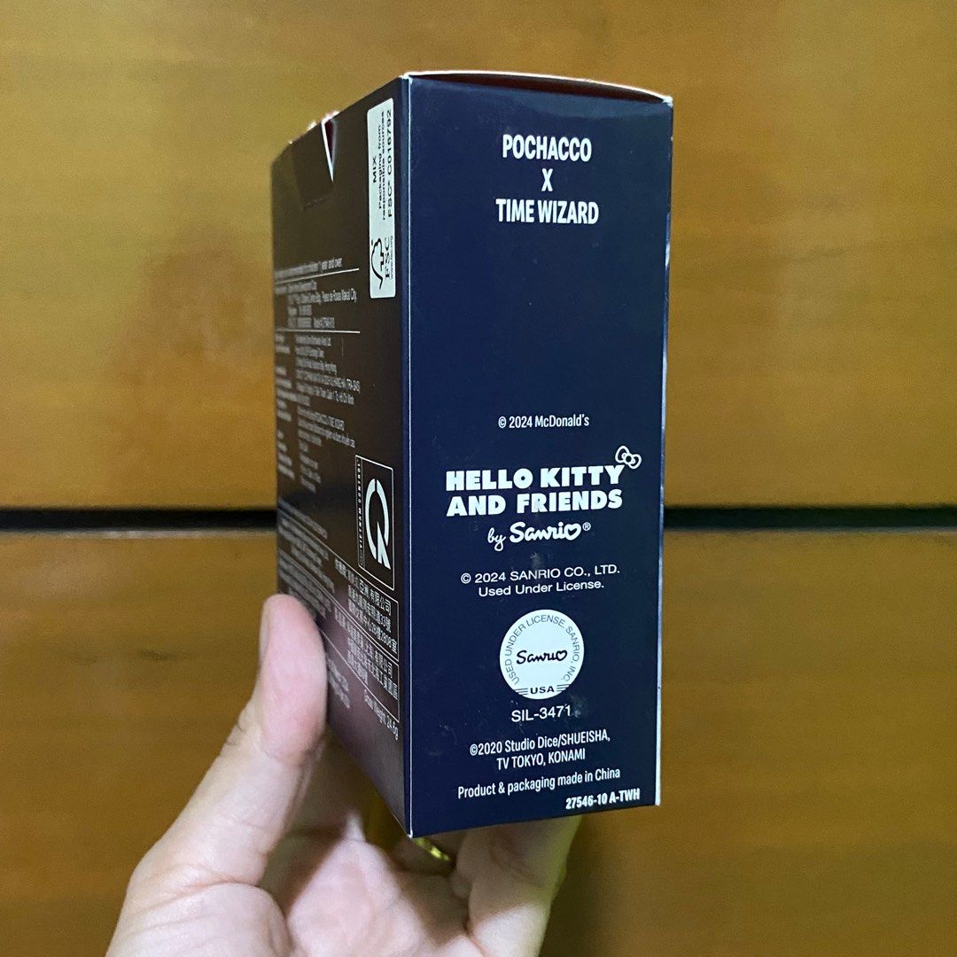 Mcdonalds Yu-Gi-Oh! x Hello Kitty Pochacco : Time Wizard Plush Charm ...