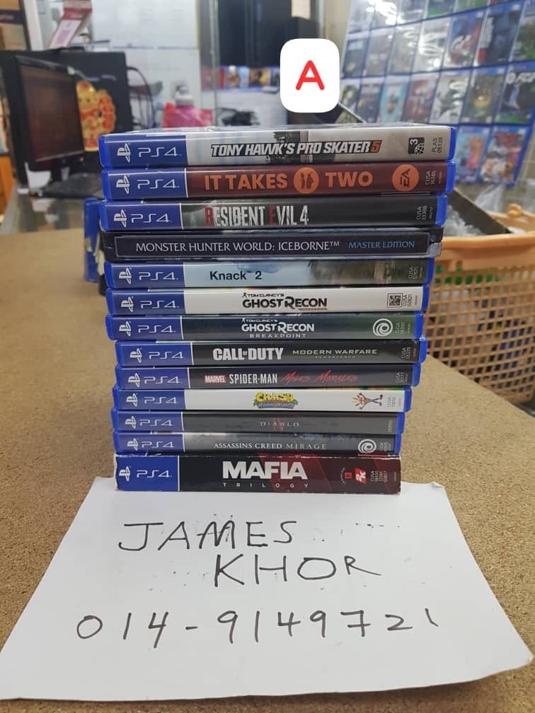 Mega Offer Ps4 Combo Pack Buy 2 Games For Rm60 To Rm160!!!, Women's ...