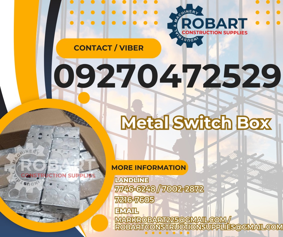 Metal Switch Box, Commercial & Industrial, Construction Tools ...