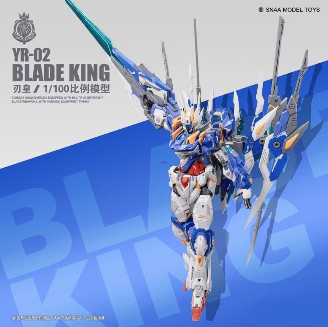 MG 1/100 SNAA Blade King Gundam, Hobbies & Toys, Toys & Games on Carousell