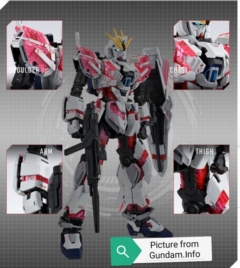 MG Narrative Gundam C Pack Ver Ka, Hobbies & Toys, Toys & Games on ...