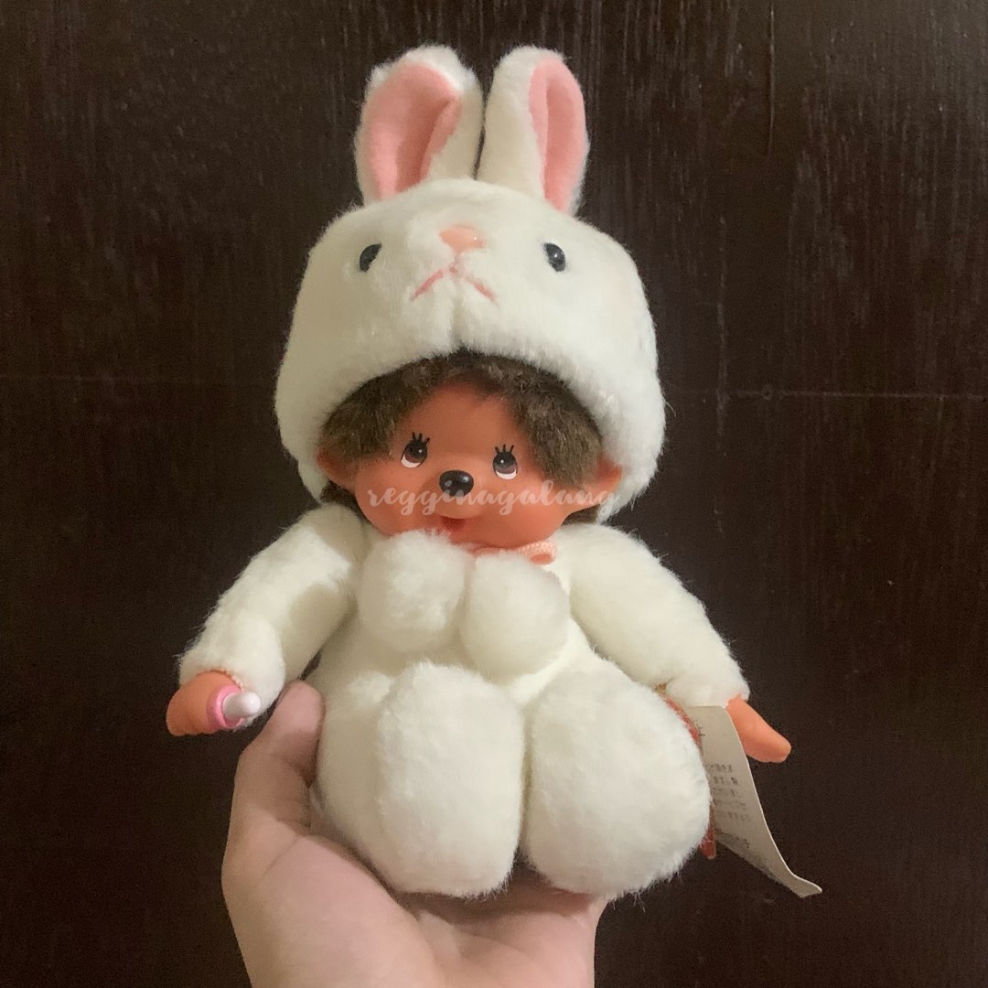 Monchhichi in Bunny Costume Sekiguchi Monchichi, Hobbies & Toys, Toys ...