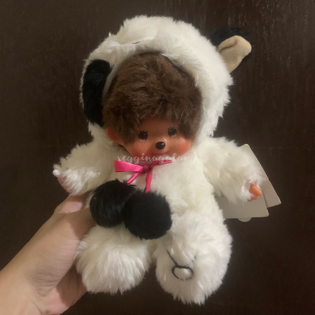Monchhichi in Cow Costume Monmonichi Monchichi, Hobbies & Toys, Toys ...