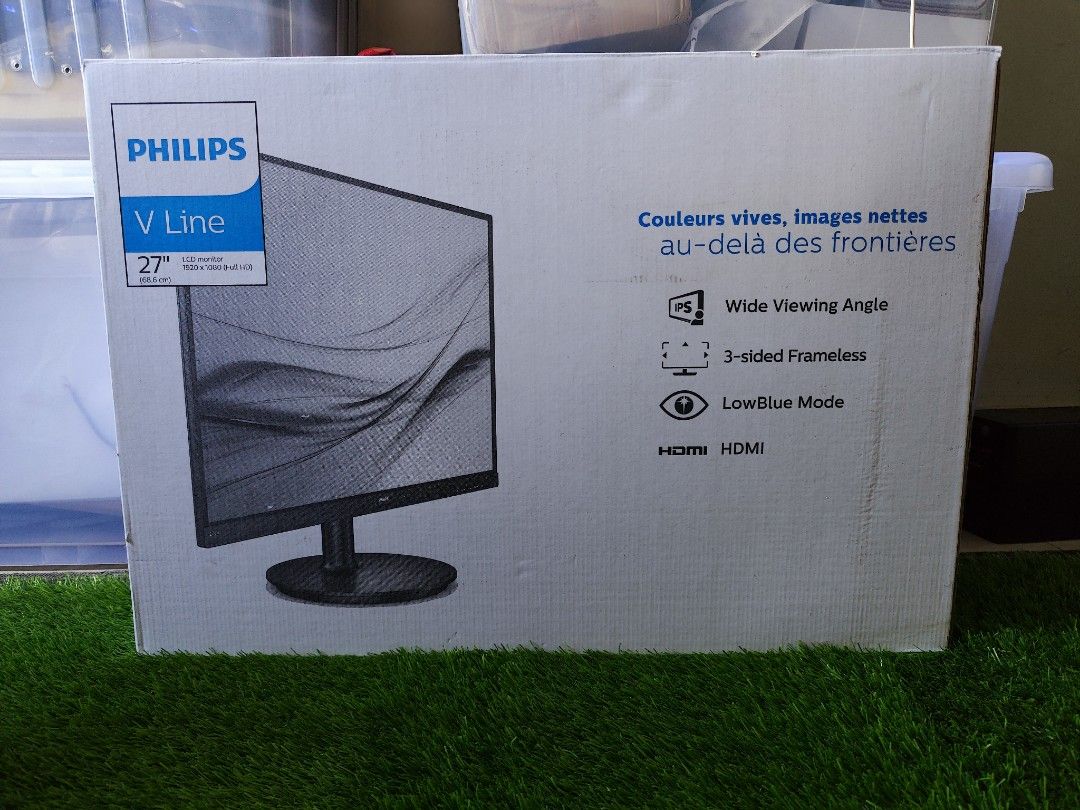 Monitor Philips 27 inch philips model 271v8, Computers & Tech, Desktops ...
