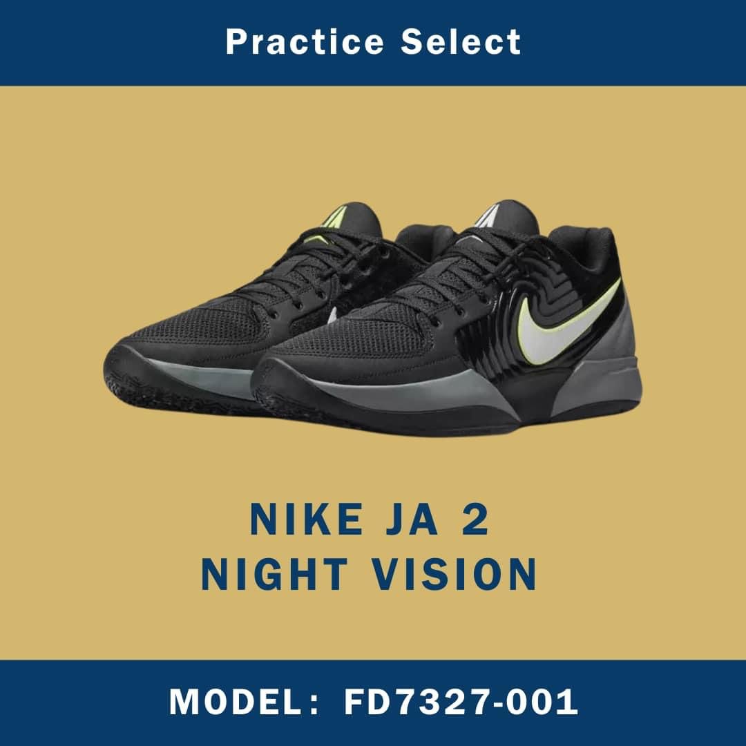 【台灣商家】NIKE JA 2 NIGHT VISION FD7327-001, 他的時尚, 鞋類, 運動鞋、球鞋在旋轉拍賣