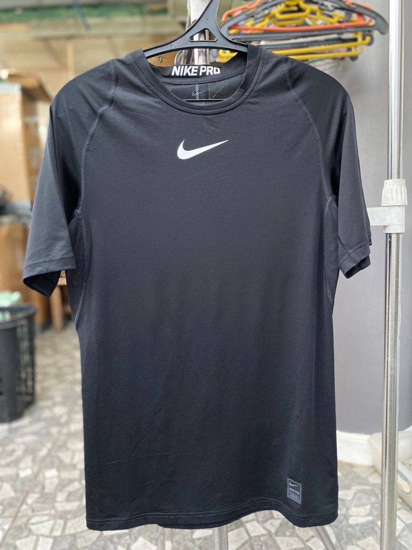 Nike Pro Black Dri-Fit Shirt [XXL], Men's Fashion, Activewear on Carousell