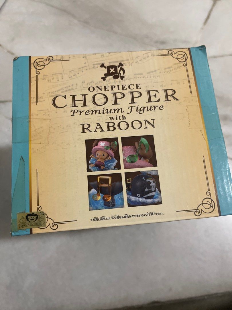 ONE PIECE PREMIUM FIGURE CHOPPER WITH RABOON (price negotiable// shipping fee included), Hobbies ...