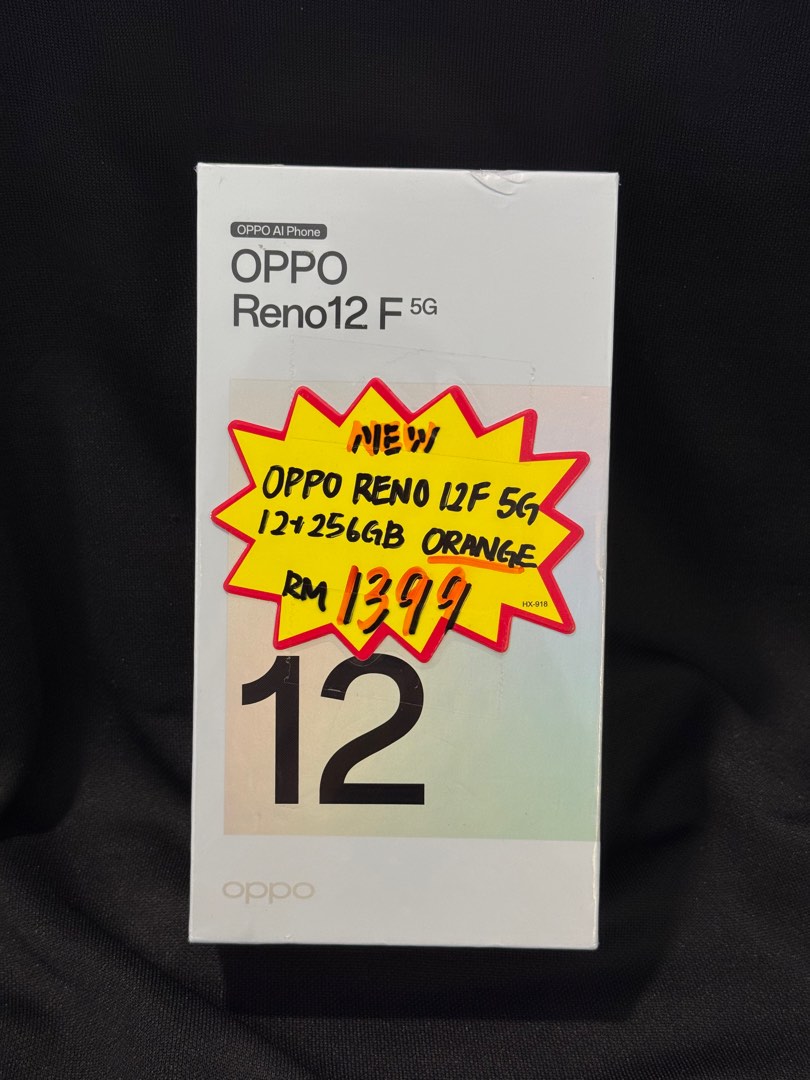 Oppo Reno 12F 5G Amber Orange 256GB, Mobile Phones & Gadgets, Mobile ...