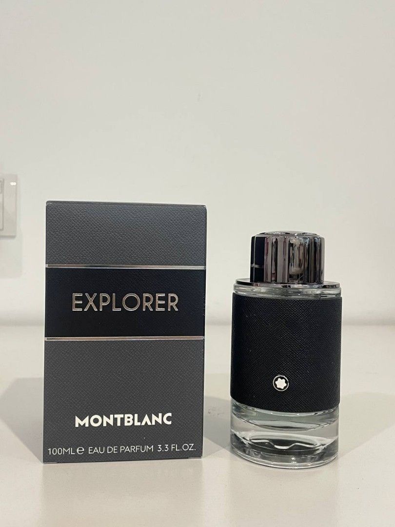 ORIGINAL AUTHENTIC PERFUME Explorer Montblanc for men 100ml, Beauty ...