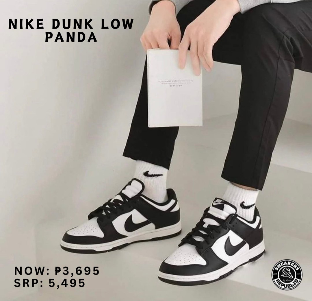 ORIGINAL DUNK LOW PANDA (100% LEGIT), Women's Fashion, Footwear ...