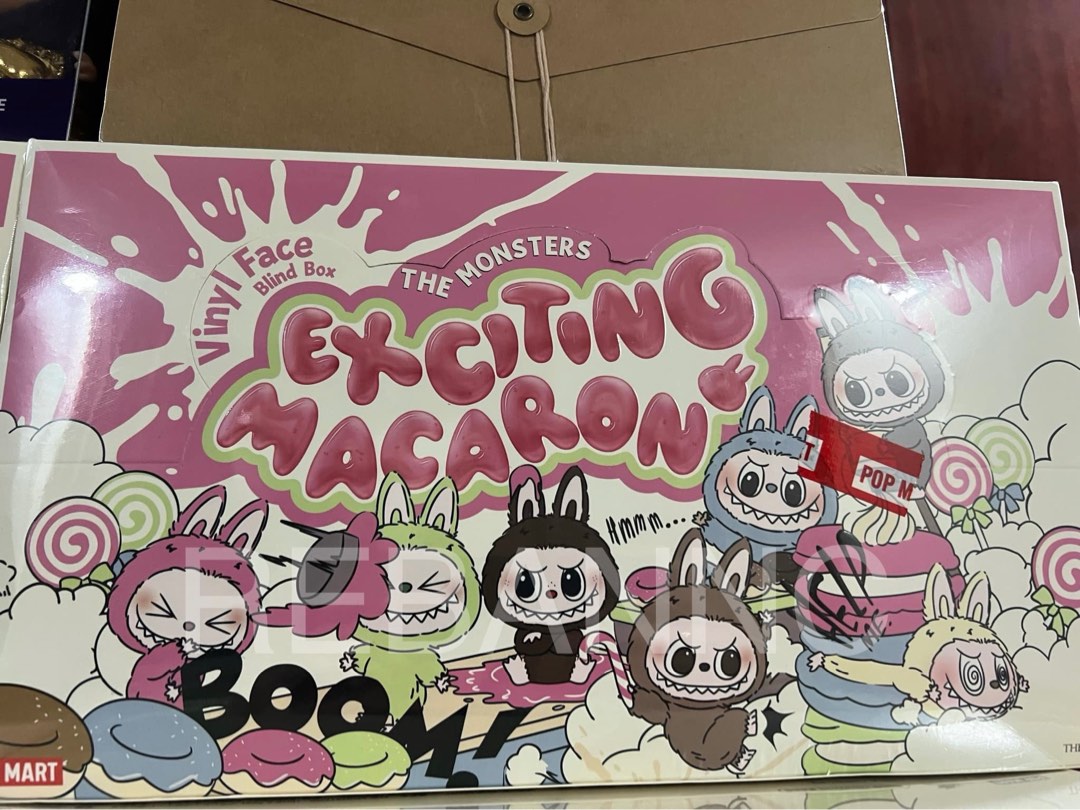 [Ready stocks] Original Labubu Exciting Macaron v1 Blind Box, Hobbies ...