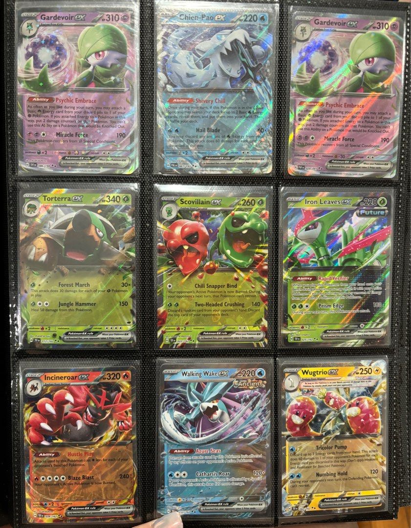 Pokemon TCG - EX - Scarlet Violet/Paldea Evolved/Paradox Rift/Twilight ...