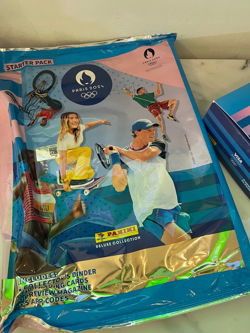 Paris 2024 Olympic Games Card Collection special pack, Hobbies & Toys ...