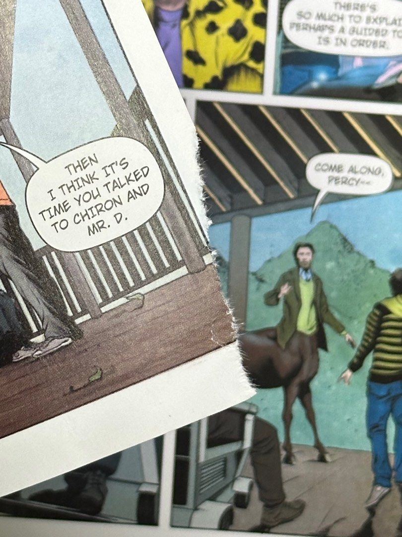 PERCY JACKSON PJO The Lightning Thief The Titan's Curse Graphic Novel ...