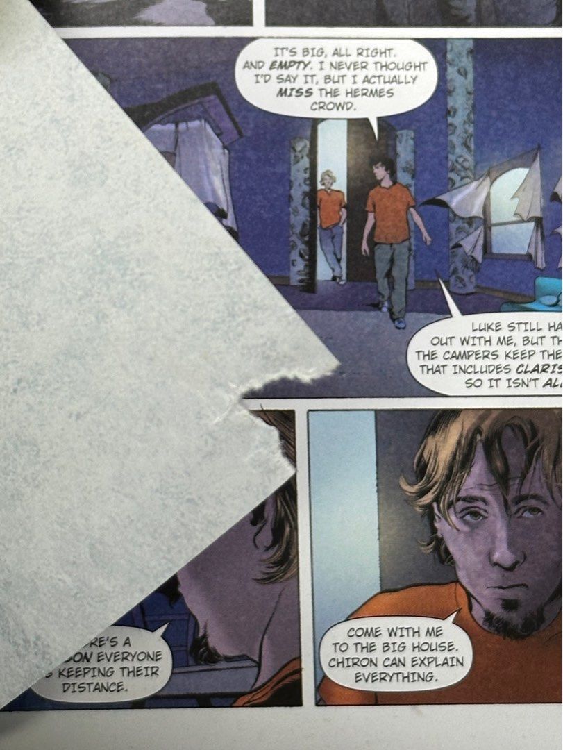 PERCY JACKSON PJO The Lightning Thief The Titan's Curse Graphic Novel ...