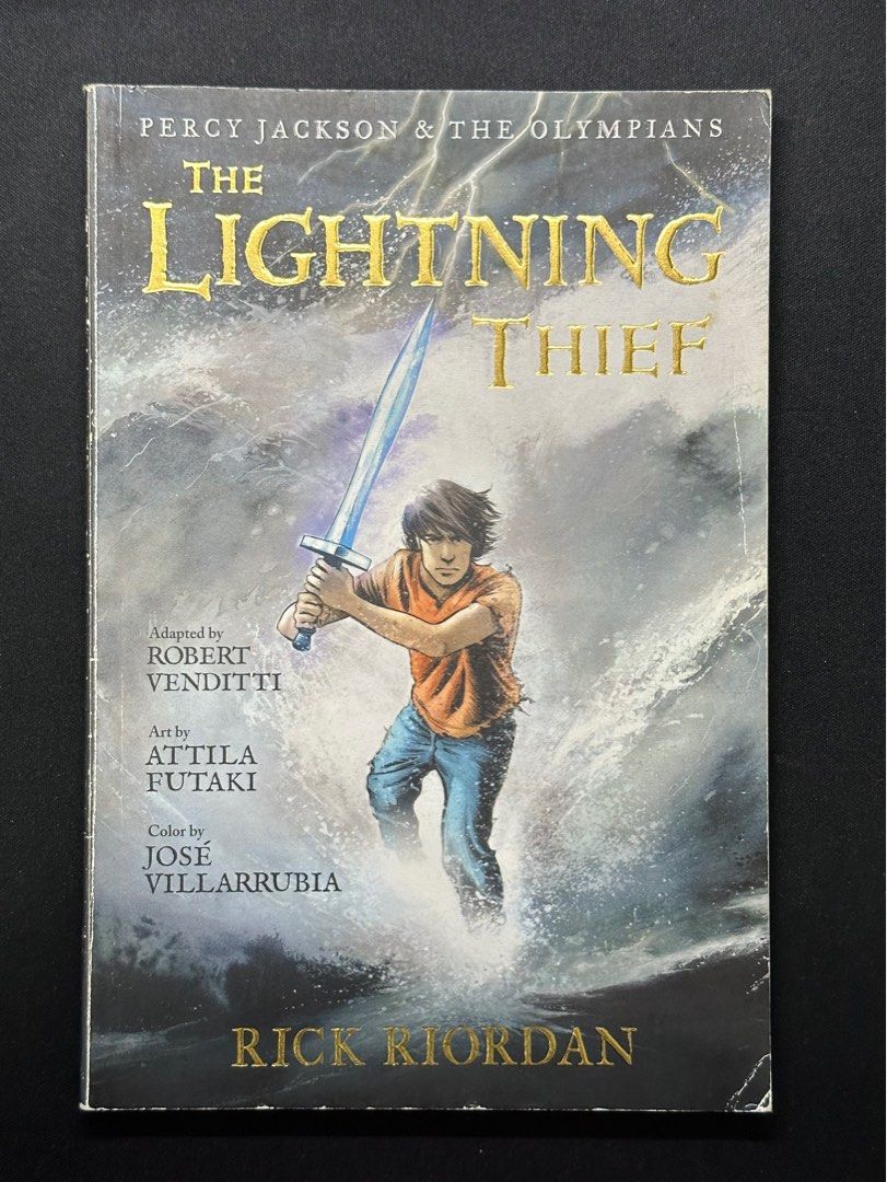 PERCY JACKSON PJO The Lightning Thief The Titan's Curse Graphic Novel ...