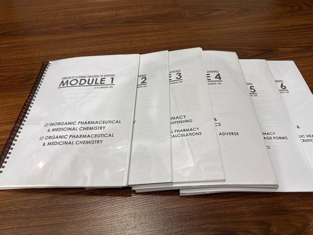 Pharmacist Licensure Exam Reviewer (PhLE), Hobbies & Toys, Books ...