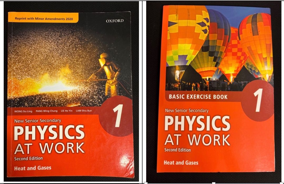 Physics at Work 1 / 2 / 3A 3B / 4 / 5 / E1 E2 with Basic Exercise Book ...