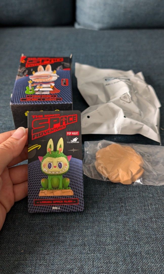 POPMART LABUBU The Monsters Space Adventure - SPACE ALIEN, Hobbies ...