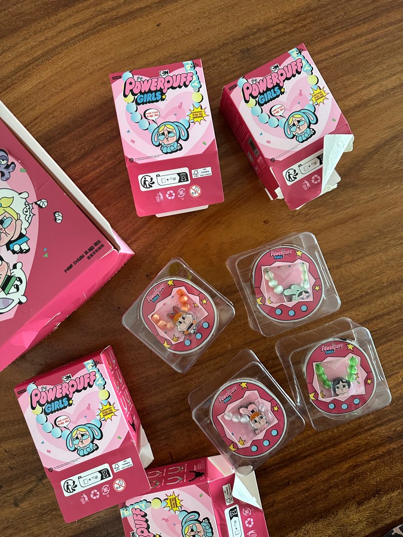 Popmart PPG powerpuff girls x crybaby phone charm, Hobbies & Toys ...