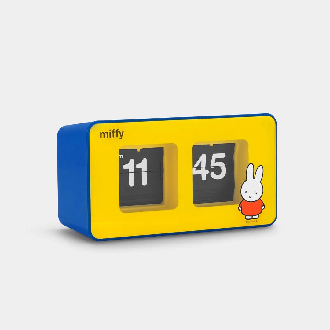 Pre-order / Miffy + Retrospekt Flip Clock, Furniture & Home Living ...