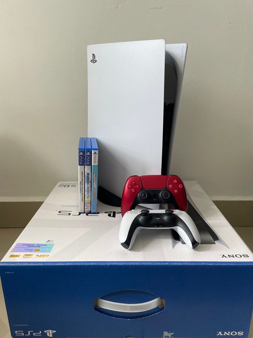 Ps5 disc version - 1st model. Free games & controller, Video Gaming ...