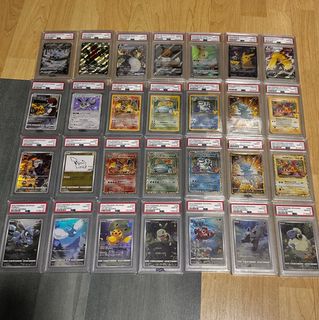 psa 10 slabs collection, Hobbies & Toys, Memorabilia & Collectibles ...