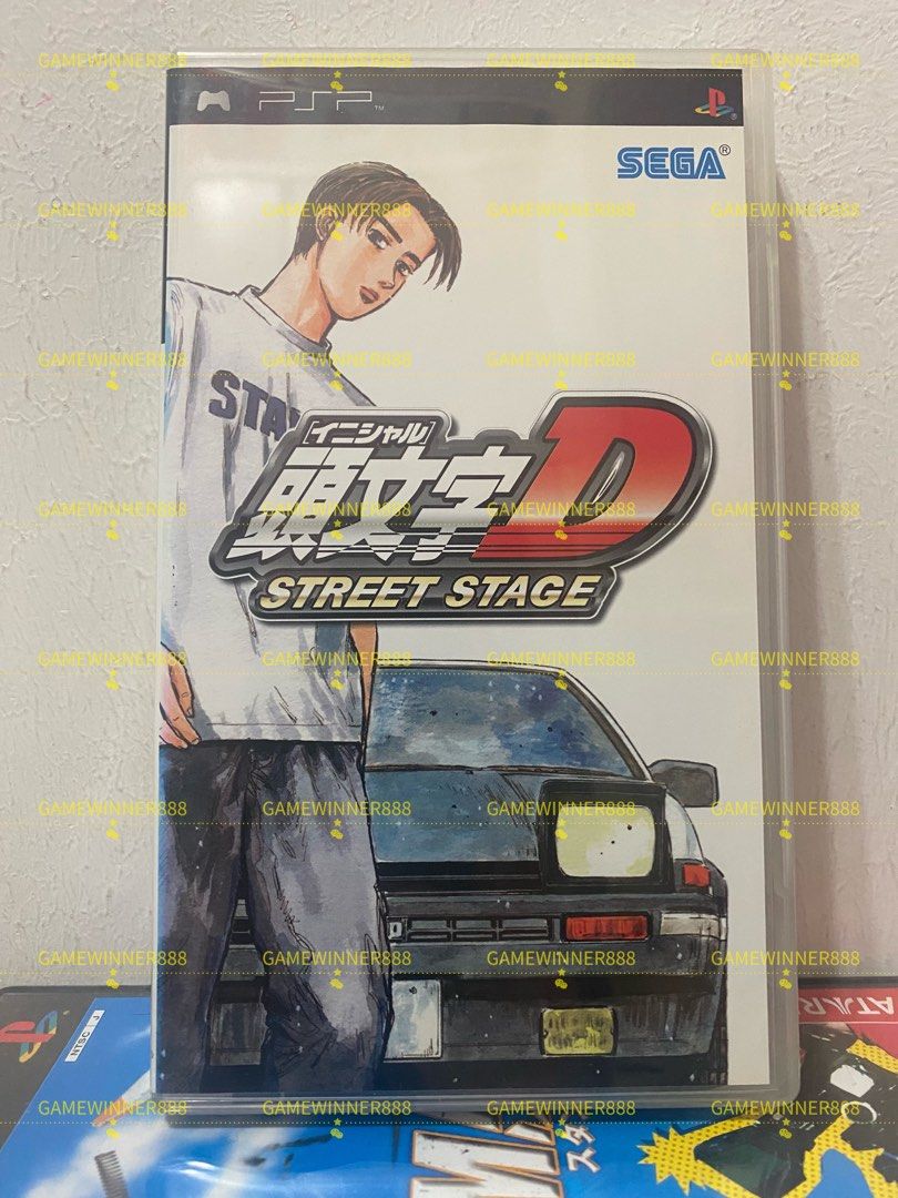 《今日快閃價》（中古二手）PSP遊戲 賽車遊戲 頭文字D / 頭文字D 公路傳說 / 頭文字D Street Stage / Initial D Street Stage 港版日文版 稀有品 ...