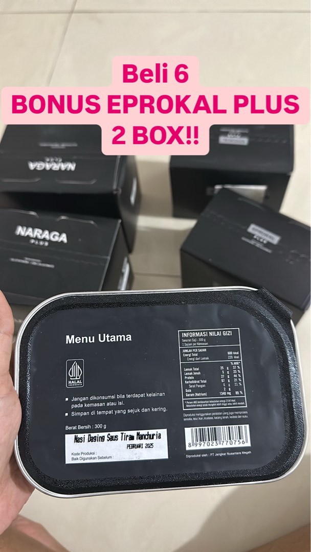 Ransum TNI naraga eprokal plus makanan di hutan instant naik gunung exp ...