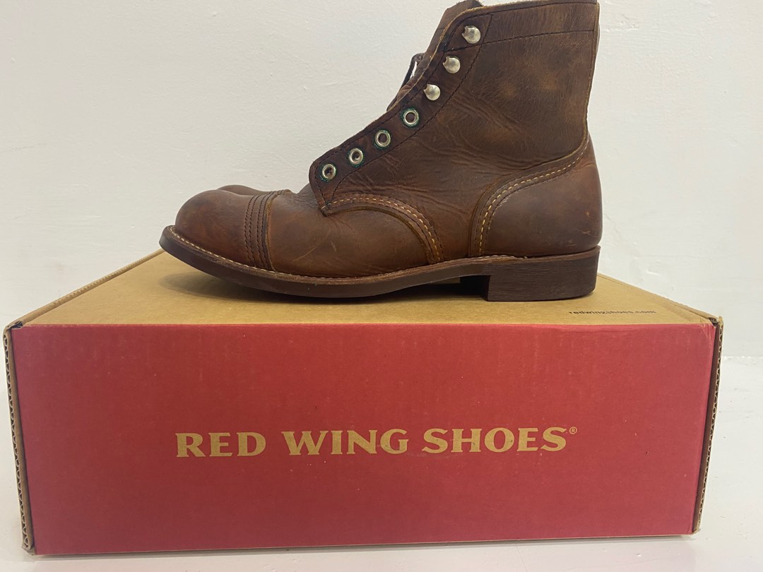 Redwings Iron Ranger Copper 8085 (genuine leather), Men's Fashion ...