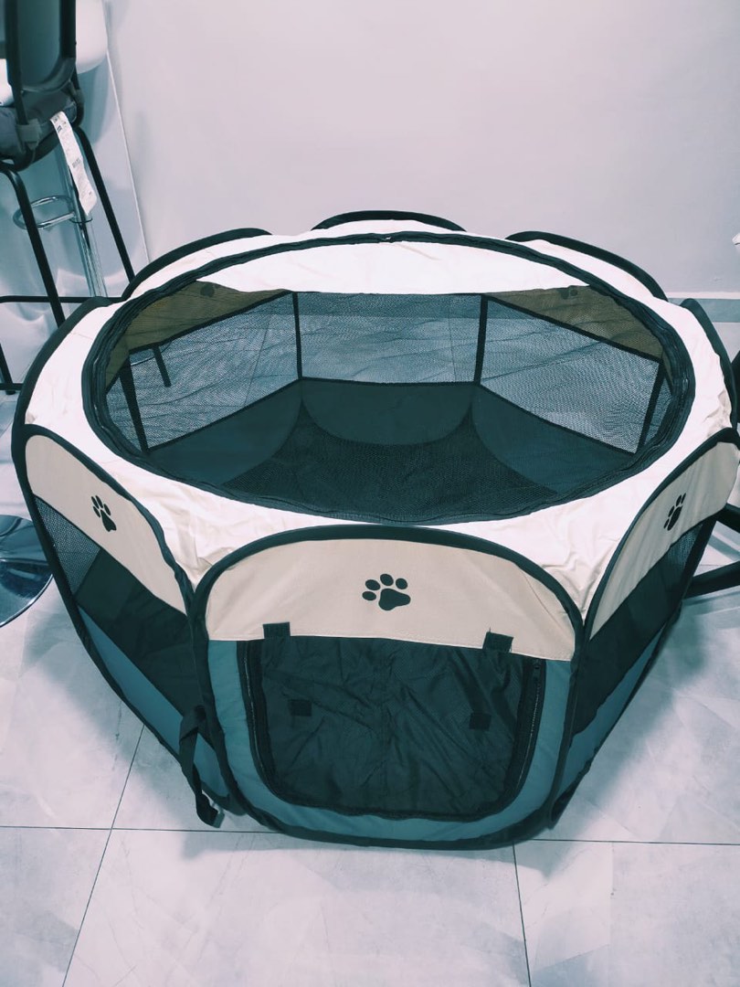 Sangkar Kucing. Khemah Kucing. Portable Cat Tent, Pet Supplies, Homes ...