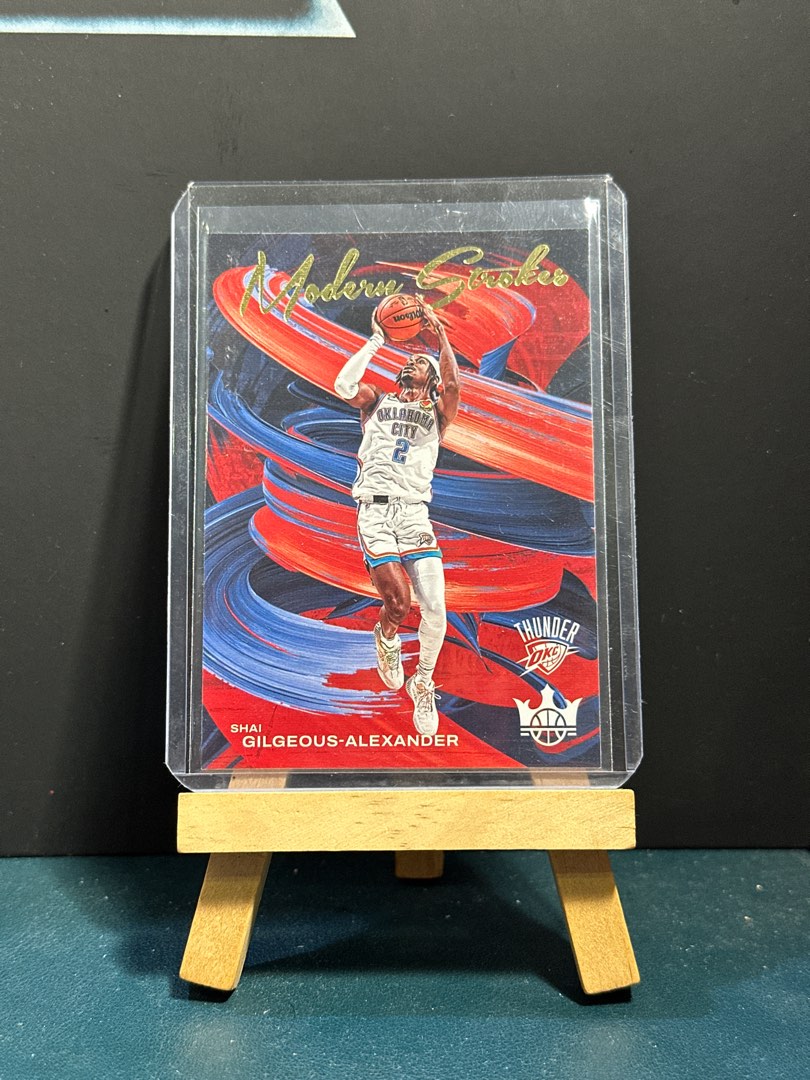 Shai Gilgeous-Alexander (SGA) NBA Court Kings Modern Strokes Insert ...