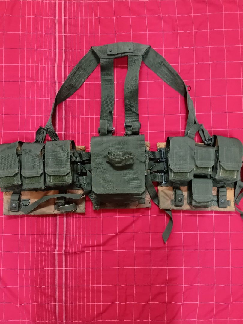 Singapore army Webbing SBO, Men's Fashion, Bags, Backpacks on Carousell