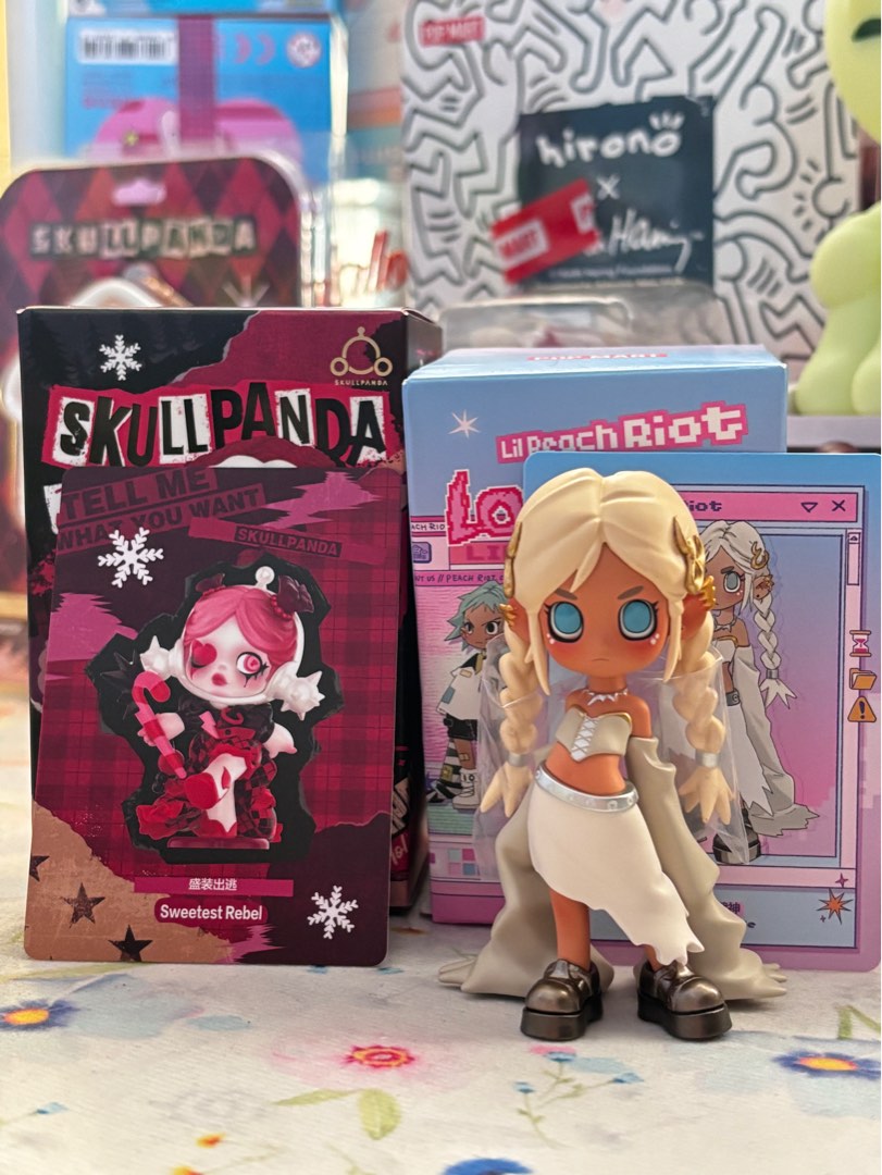 skullpanda sweetest rebel + poppy valkyrie SET, Hobbies & Toys, Toys ...