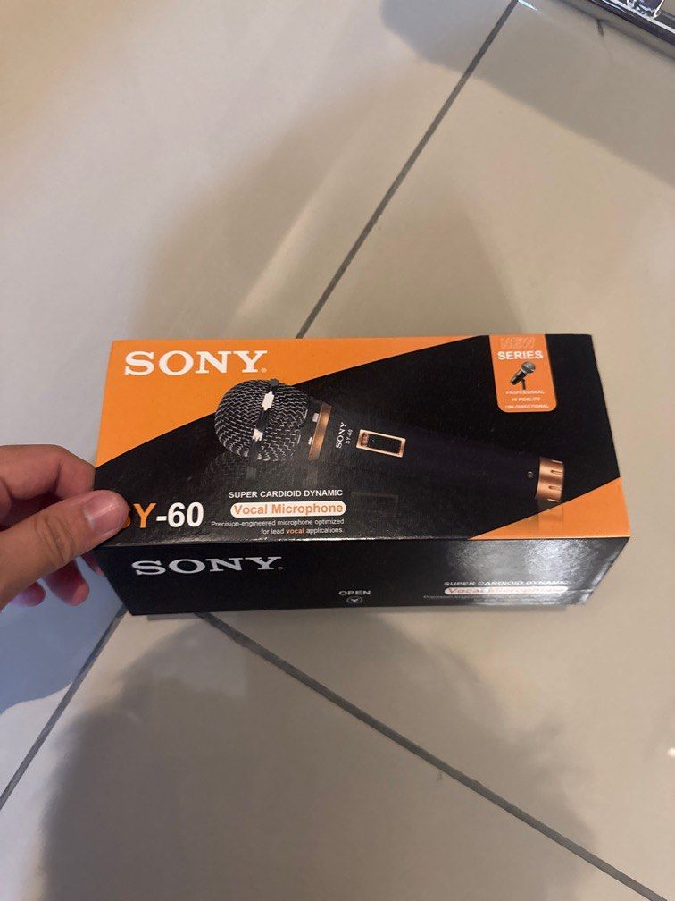 Sony microphones, Audio, Microphones on Carousell