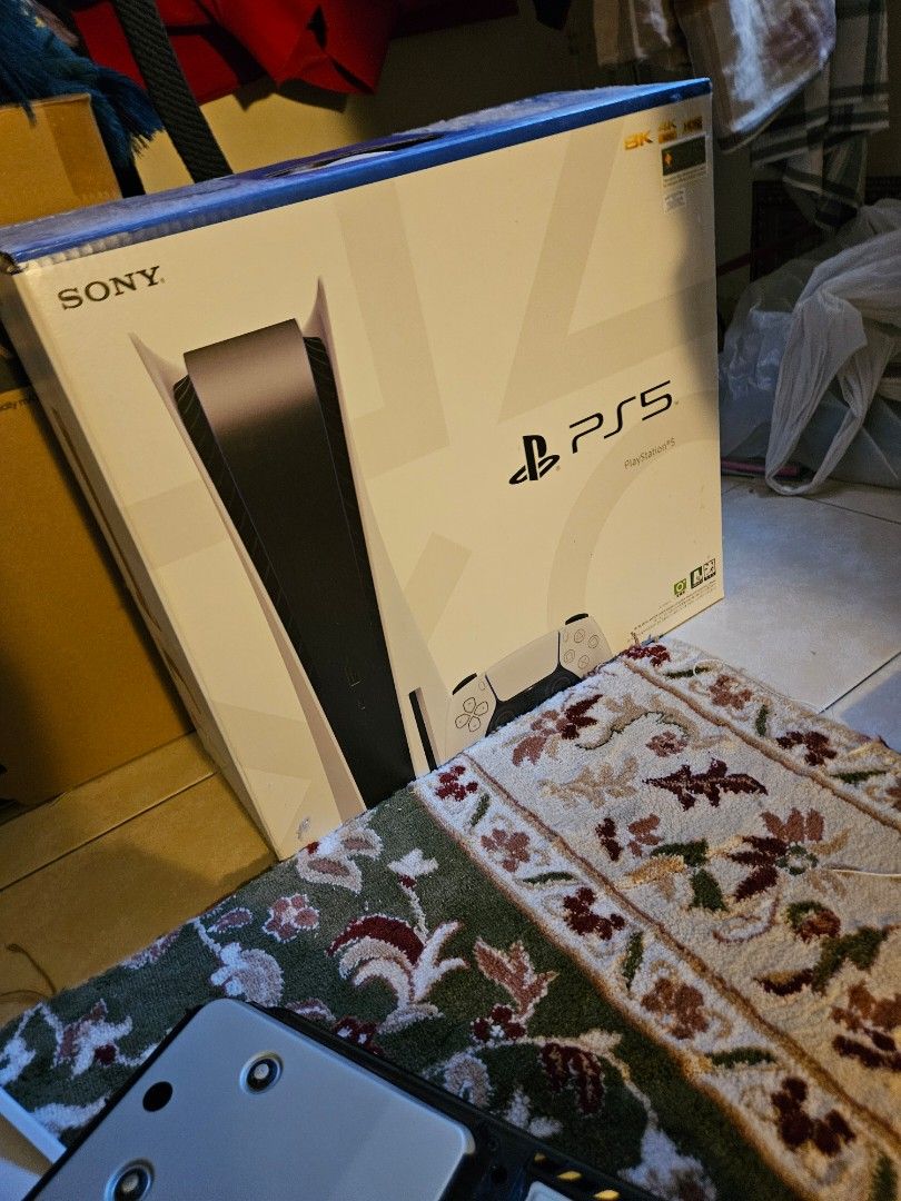 Sony Ps5 Disc Fat, Video Gaming, Video Game Consoles, PlayStation on ...