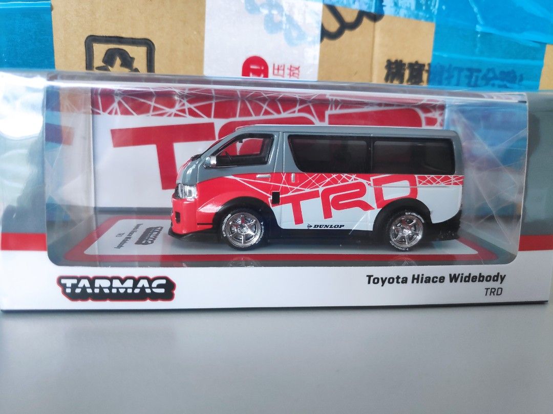 Tarmac Works 1/64 Toyota Hiace TRD, Hobbies & Toys, Toys & Games on ...