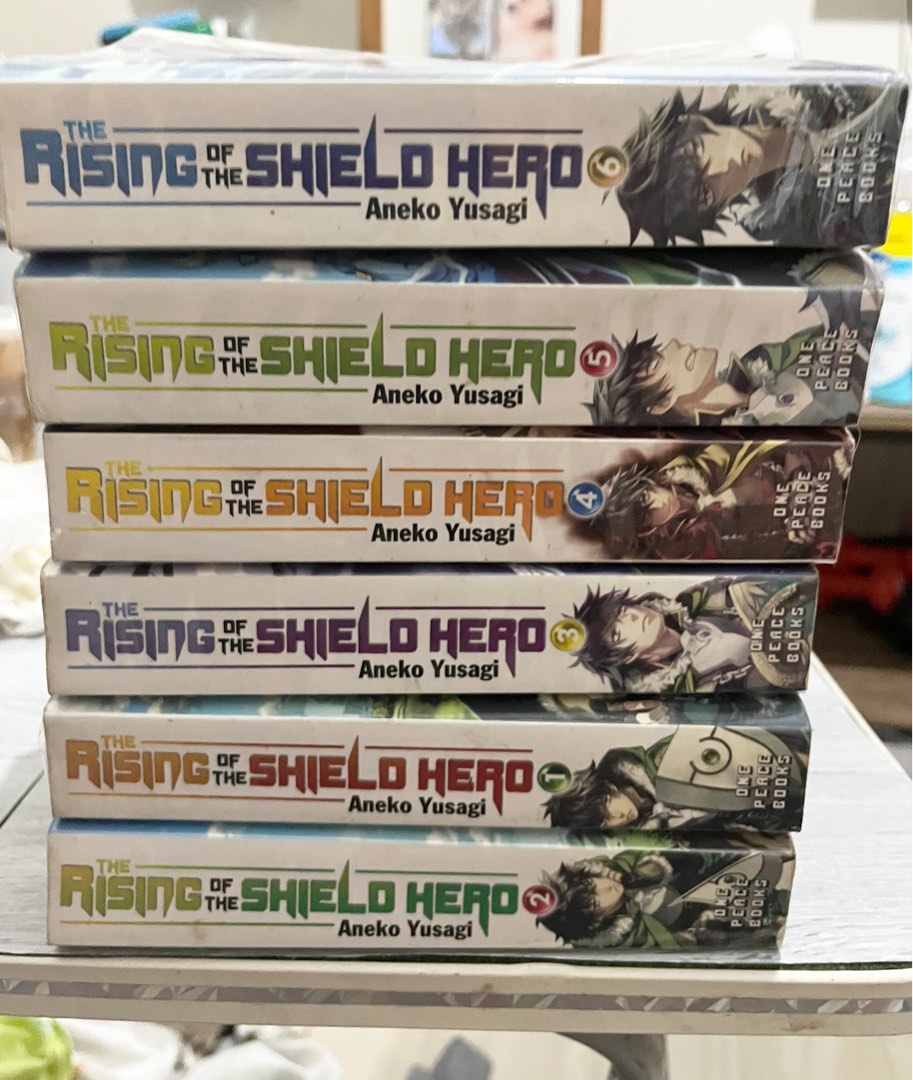 The Rising of the Shield Hero Light Novel Set Vol. 1-6, Hobbies & Toys, Books & Magazines ...