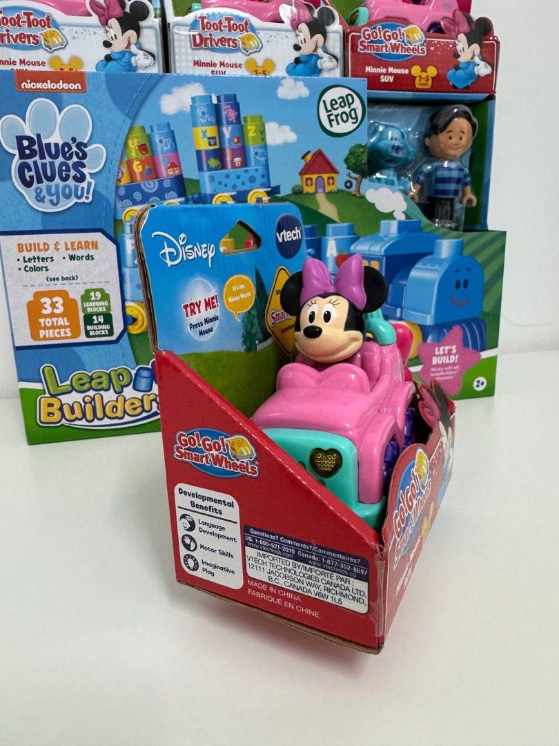 Toot Toot Minnie Mouse (Eng Version) (1 pieces left), Babies & Kids ...